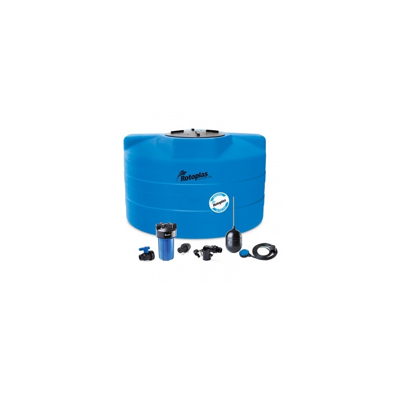 CISTERNA 1200L S/BOMBA AZ NVO 510160 ROTOPLAS