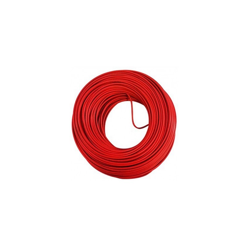 ROLLO CABLE THW-12 ROJO 100MT CONDUMEX